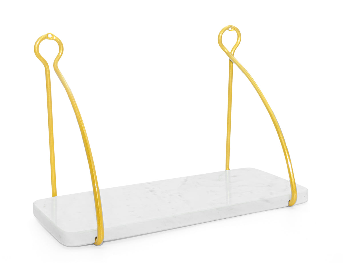 Marble Wall Shelf - Natural Stone | Olympus Minerals
