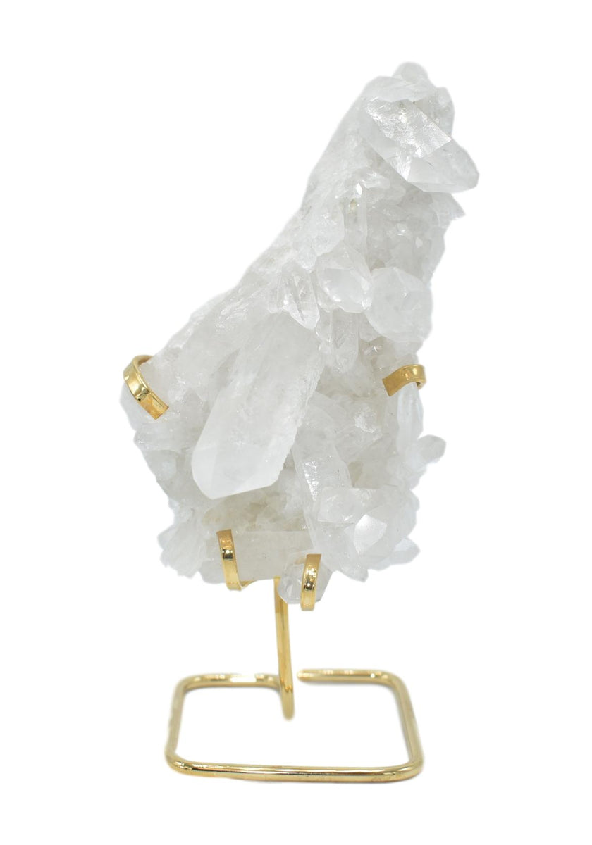 Quartz Cluster on Wire Stand | Olympus Minerals