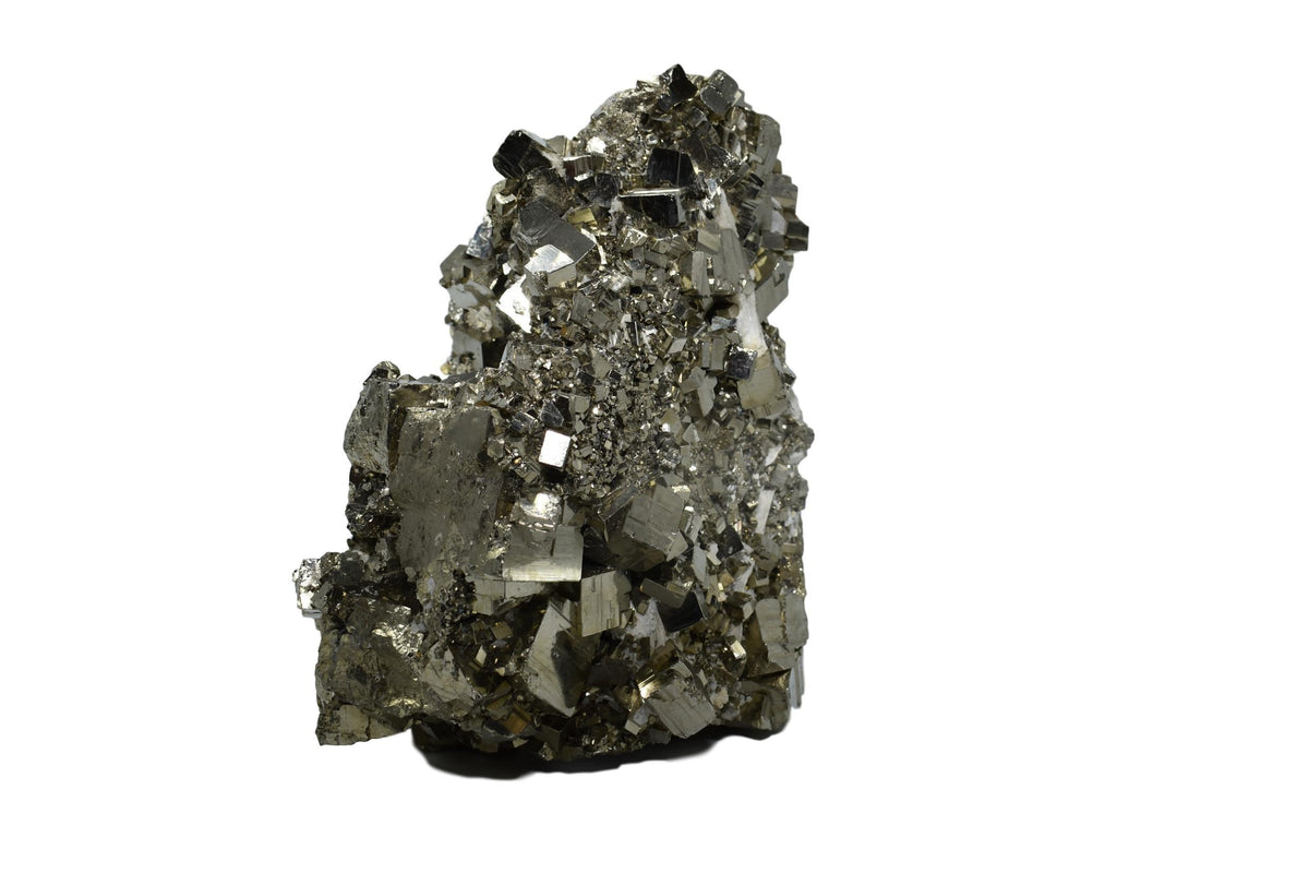 Pyrite Wood Specimen in Wood Base | Olympus Minerals